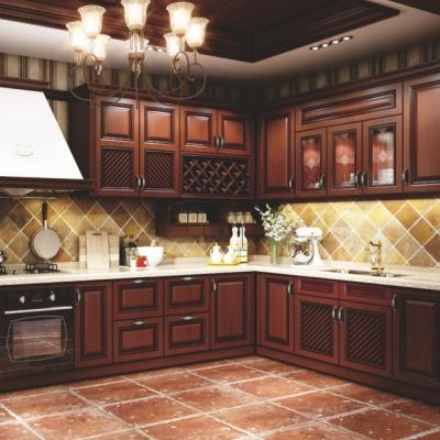 China MC WORLD Modular Veneer Traditional Kitchen Cabinet Shallow Pantry Lacquer Finish for sale