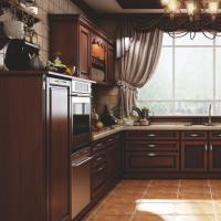 China Eco Friendly Classic Kitchen Cabinet Design Alabaster Shallow Ready Made  ISO CE for sale