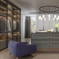 China Mirrored Swing Door Wardrobe Bedroom Closet Storage Anti Fouling ODM OEM for sale
