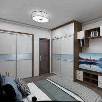 China Villas Sliding Door Wardrobe Storage Units ODM Assembled 2 Door Sliding Wardrobe for sale