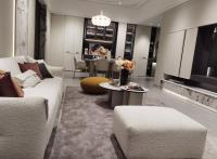 China Gray Living Room Furniture Assembly Corner Fabric Modular Sectional Couch Sofas for sale