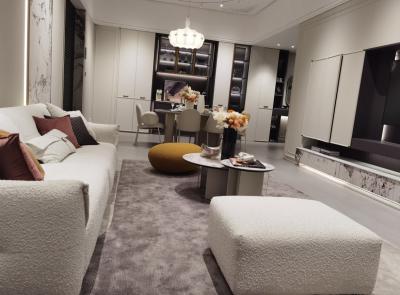 China Gray Living Room Furniture Assembly Corner Fabric Modular Sectional Couch Sofas for sale