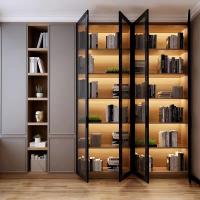 China Multifunctional Living Spaces Furniture Showcase Display Cabinet MDF Boards For Exhibition for sale