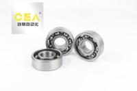 China Miniature Deep Groove Ball Bearings 6200ZZ 6202 Rubber Cover Iron Cover for sale