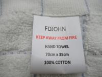 China Bath Cotton Towel Textile Inspection Services with English Report language for sale