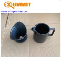 China Ceramic Product Coffee Pot Set Pre Shipment Inspection Services for sale