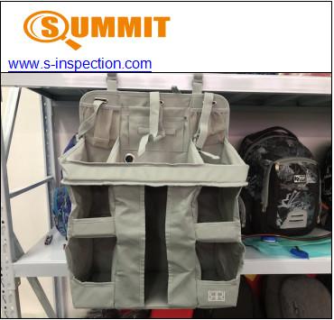 China UL RoHS Product Quality Inspection Services For Hanging Diaper Organizer for sale