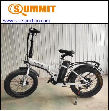 China Full Check Pre Shipment Inspection Services Electric Bicycle Use ISO CE Approval for sale