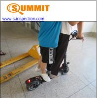 China UL RoHS 128USD Pre Shipment Inspection Services For Folding Electric Scooter for sale