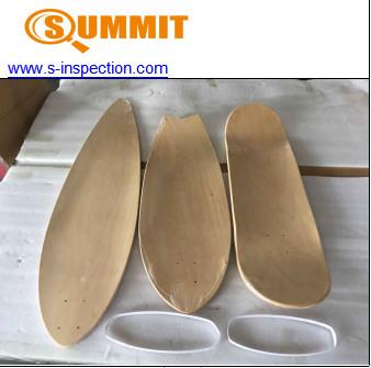 China Skateboard Product Quality Inspection , 128-218USD Inspection Quality Control for sale