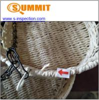China Finished Hanging Basket Pre Shipment Inspection Services USD 128-218/Man for sale
