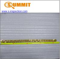 China Gold Dog Collars Product Quality Inspection , 128-218USD Manufacturing Inspection for sale