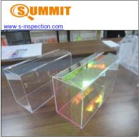 China Acrylic Tissue Box Product Quality Inspection Services UL RoHS for sale