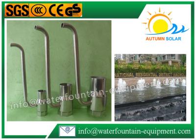 China Bubbling Foam Water Fountain Nozzles Stainless Steel Fixed Underwater for sale