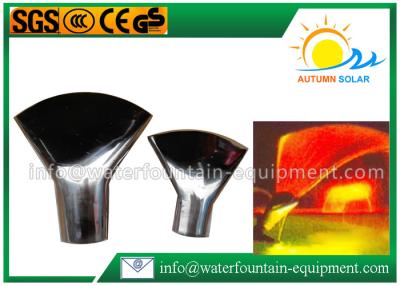 China Flat Mouth Stainless Steel Nozzle , Water Film DN25 Jet Spray Nozzle for sale