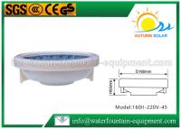 China Plastic Submersible Pond Lights , 6W CE Underwater Led Lights For Fountains for sale
