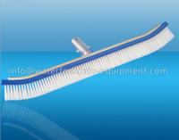 China Extra Longers Swimming Pool Accessories Brush With Aluminum Handle Durable for sale