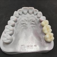 China CE Certified Zirconia Dental Crown with 3D Laser Printing and Customized Design for sale