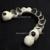 China Pfm Porcelain Fused To Metal Crown Cobalt Chrome Alloy Metal Structure for sale