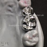 China China Dental Lab Full Metal Crown and Bridge Dentures Metallic Lustre for sale
