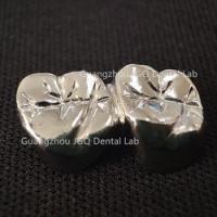 China China Dental Lab Full Metal Crown and Bridge Dentures Metallic Lustre for sale