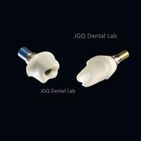 China Custom Milled Dental Implant Abutments in Titanium Zirconia FDA CE Certification for sale