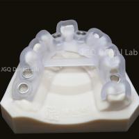 China Digital Tooth Supported Surgical Guide For Dental Implants 3D Printed for sale