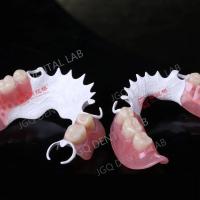 China 3D Printing Peek Frame Removable Dentures Acrylic Teeth China Dental Lab for sale