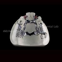 China 3D Printing Co Cr Alloy Removable Denture Framework Customized for Oral Restoration for sale