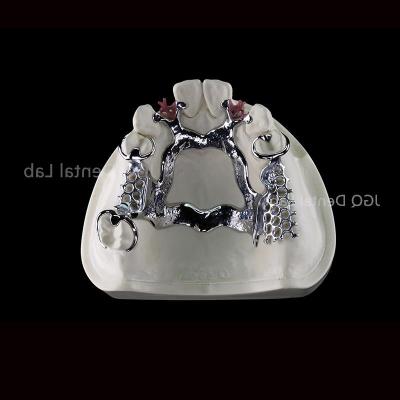 China 3D Printing Titanium Dental Framework for Customized Removable Dentures for sale