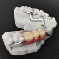 China Lightweight Dental Framework Partial Dentures 3D Laser Printing Comfortable for sale