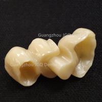 China Bruxism Suitable Zirconia Crown Bridge High Strength CNC Lab Fabrication for sale