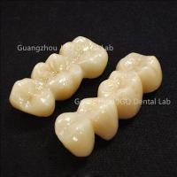 China Hypoallergenic Zirconia Crown Bridge For Permanent Dental Implants for sale