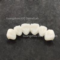 China Durable Layered Zirconia Bridge High Precision Custom Dental Lab Certified Quality for sale