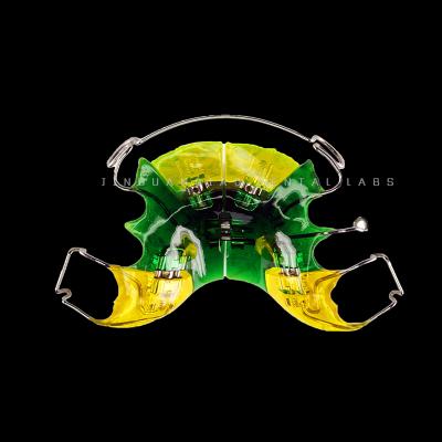 China Custom Ultra Thin Dental Mouth Guard Hawley Retainer Frankel Appliance for sale