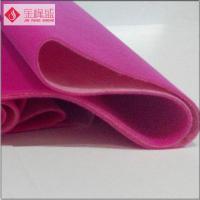 China Rose Polyester Flocked Velvet Fabric Decorating 1.5m Width Plain Type for sale