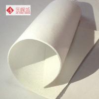 China White Cotton Velvet Flock Fabric , Jewelry Boxes Flocked Upholstery Fabric 1.48m for sale