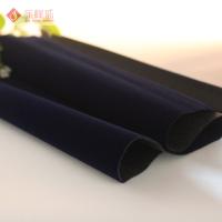China Paper Base Nylon Flocked Velvet Fabric For Glasses Box , Luxury Velvet Upholstery Fabric for sale