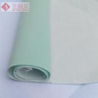 China Cotton Backing Flocking Fabric ,  Light Blue Contemporary Upholstery Fabric for sale