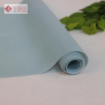 China Decoration / Package Material Velvet Flock Fabric , Polyester Flocking Velvet Upholstery Fabric for sale
