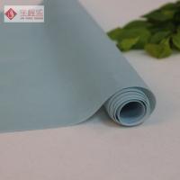 China Decoration / Package Material Velvet Flock Fabric , Polyester Flocking Velvet Upholstery Fabric for sale