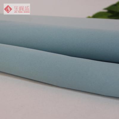 China Flocked Plain Polyester Velvet Fabric , Home Decor Sofa Upholstery Fabric for sale