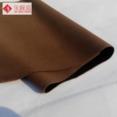 China Pouch Knitting Velvet Flock Fabric With Long Pile Powder Fabric Tear-Resistant for sale