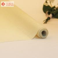 China Polyester Nonwoven Flocked Velvet Fabric With Soft Hand Feeling 58