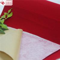 China Jewerly / Watch Cases Velvet Flock Fabric for sale