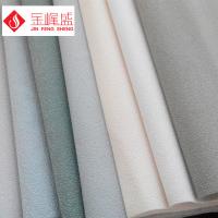 China Soft Non Woven Velvet Flock Fabric , Claimond Veins Flocked Upholstery Fabric for sale