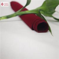 China Soft Cotton Velvet Upholstery Fabric Flocked Anti-Static for Decoration for sale