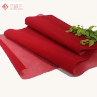 China Plain Jewelry Box Flocked Upholstery Fabrics Polyester Cotton for sale