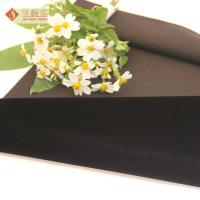 China Nonwoven Jewelry Box Fabric , Watch Box Material Flocked Velvet Fabric for sale