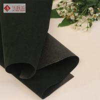 China Upholstery Decoration Jewelry Box Liner Fabric , Nonwoven Flocked Velvet Fabric for sale